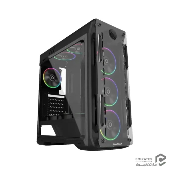 کیس GAMEMAX OPTICAL G510 - BLACK | امارات کامپیوتر